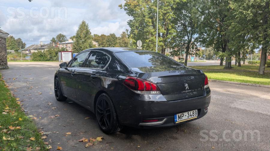 Grey Peugeot 508 2016 in Ludza, with an engine capacity of 1.60 L and mileage of 313 thousand km for 5500 €, photo 5 on AUTOMOTO.COM.LV