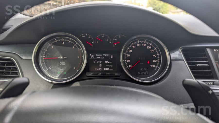 Grey Peugeot 508 2016 in Ludza, with an engine capacity of 1.60 L and mileage of 313 thousand km for 5500 €, photo 7 on AUTOMOTO.COM.LV