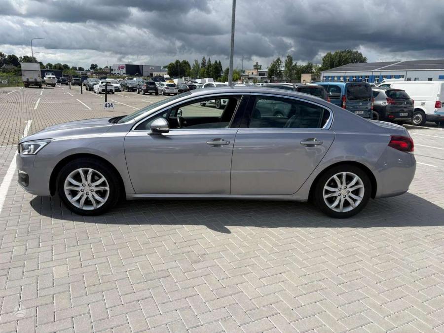 Grey Peugeot 508 2018 in Taurage, with an engine capacity of 1.60 L and mileage of 195 thousand km for 6600 €, photo 3 on AUTOMOTO.COM.LV