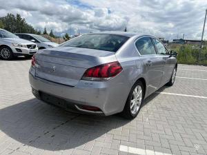 Grey Peugeot 508 2018 in Taurage, with an engine capacity of 1.60 L and mileage of 195 thousand km for 6600 €, photo 6 on AUTOMOTO.COM.LV