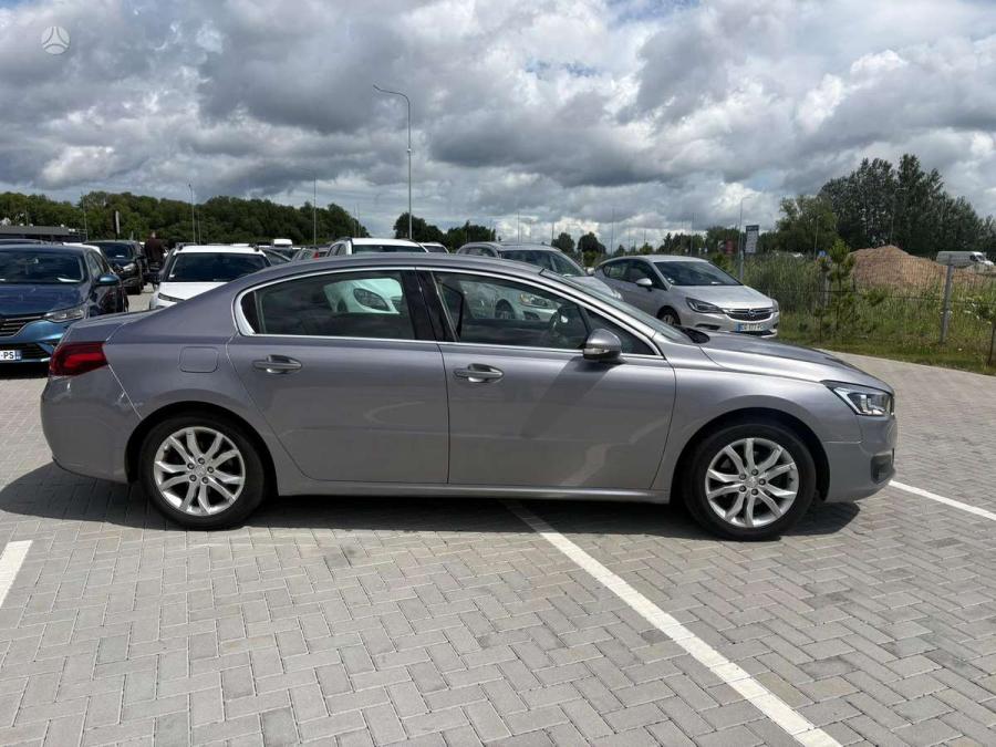 Grey Peugeot 508 2018 in Taurage, with an engine capacity of 1.60 L and mileage of 195 thousand km for 6600 €, photo 7 on AUTOMOTO.COM.LV