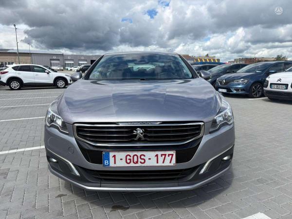 Grey Peugeot 508 2018 in Taurage, with an engine capacity of 1.60 L and mileage of 195 thousand km for 6600 €, photo 9 on AUTOMOTO.COM.LV