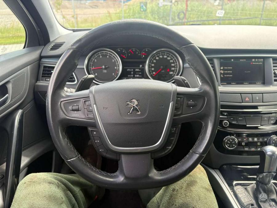 Grey Peugeot 508 2018 in Taurage, with an engine capacity of 1.60 L and mileage of 195 thousand km for 6600 €, photo 22 on AUTOMOTO.COM.LV
