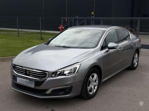 Pelēks Peugeot 508 2018 Viļņa, ar dzinēja tilpumu 1.56 L un nobraukumu 298 tūkst. km par 4950 €, foto 4 vietnē AUTOMOTO.COM.LV