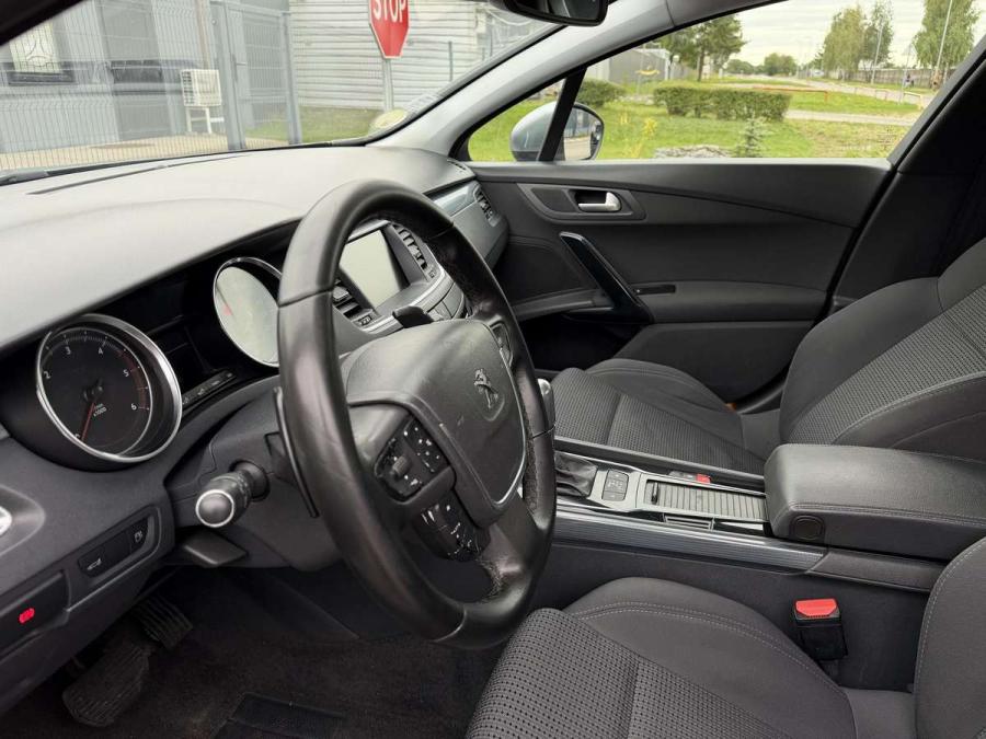 Pelēks Peugeot 508 2018 Viļņa, ar dzinēja tilpumu 1.56 L un nobraukumu 298 tūkst. km par 4950 €, foto 11 vietnē AUTOMOTO.COM.LV