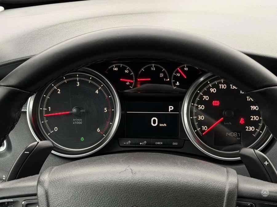 Pelēks Peugeot 508 2018 Viļņa, ar dzinēja tilpumu 1.56 L un nobraukumu 298 tūkst. km par 4950 €, foto 23 vietnē AUTOMOTO.COM.LV