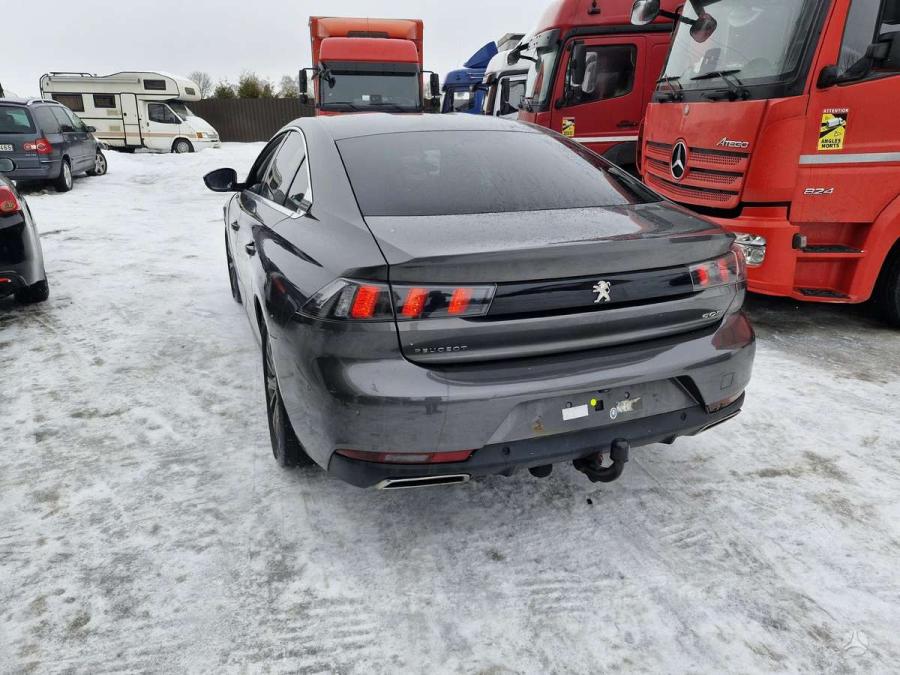 Pelēks Peugeot 508 2019 Marijampole, ar dzinēja tilpumu 1.50 L un nobraukumu 203 tūkst. km par 5900 €, foto 19 vietnē AUTOMOTO.COM.LV