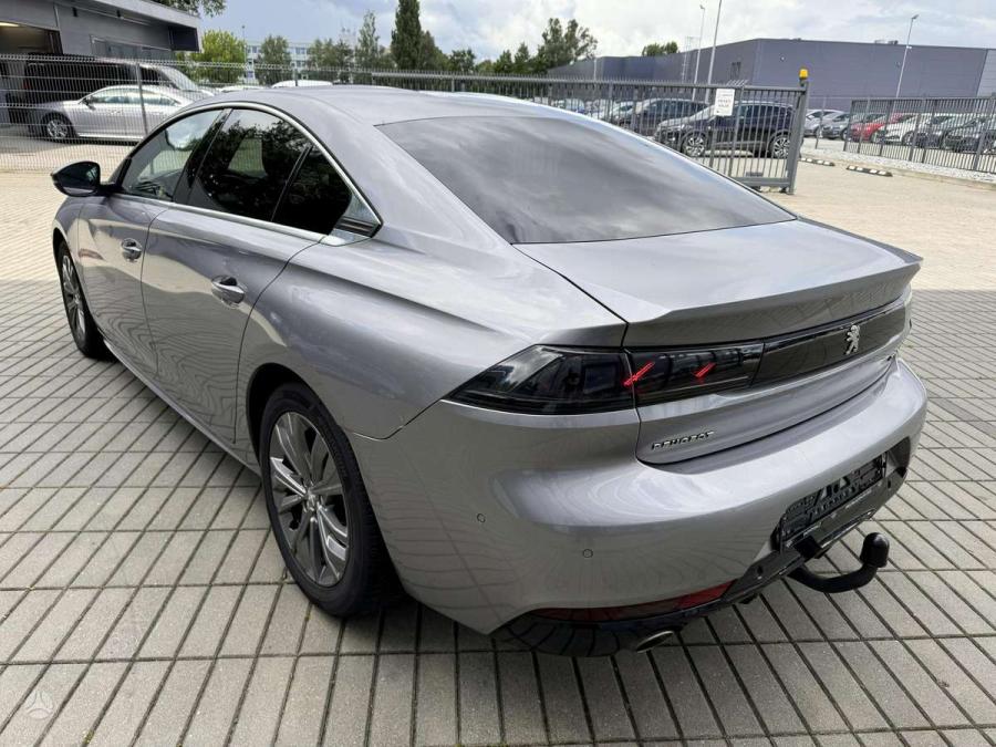 Pelēks Peugeot 508 2019 Kauņa, ar dzinēja tilpumu 1.60 L un nobraukumu 251 tūkst. km par 9200 €, foto 6 vietnē AUTOMOTO.COM.LV
