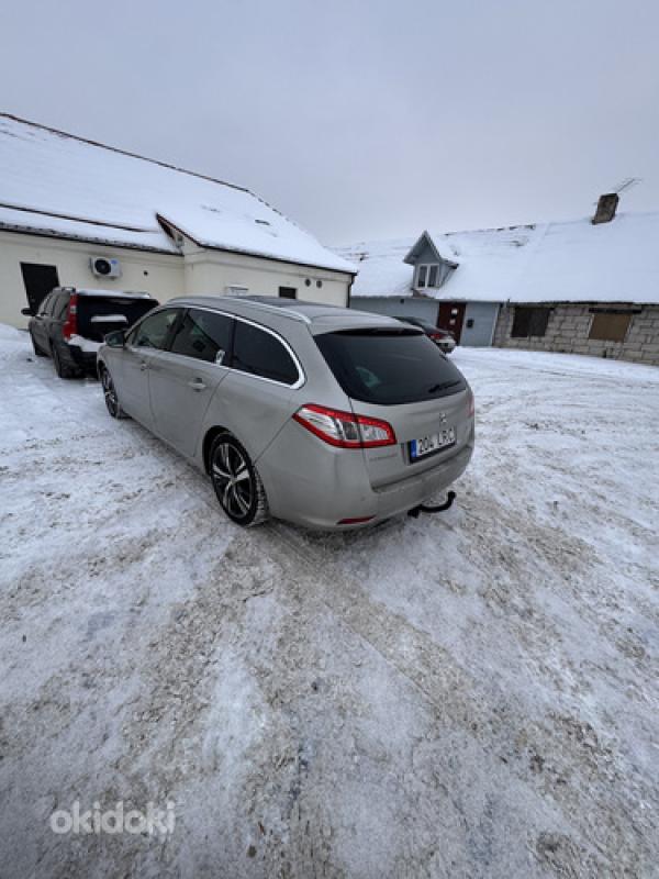 Grey Peugeot 508 2010 in Rakvere, with an engine capacity of 2.20 L and mileage of 465 thousand km for 4500 €, photo 4 on AUTOMOTO.COM.LV