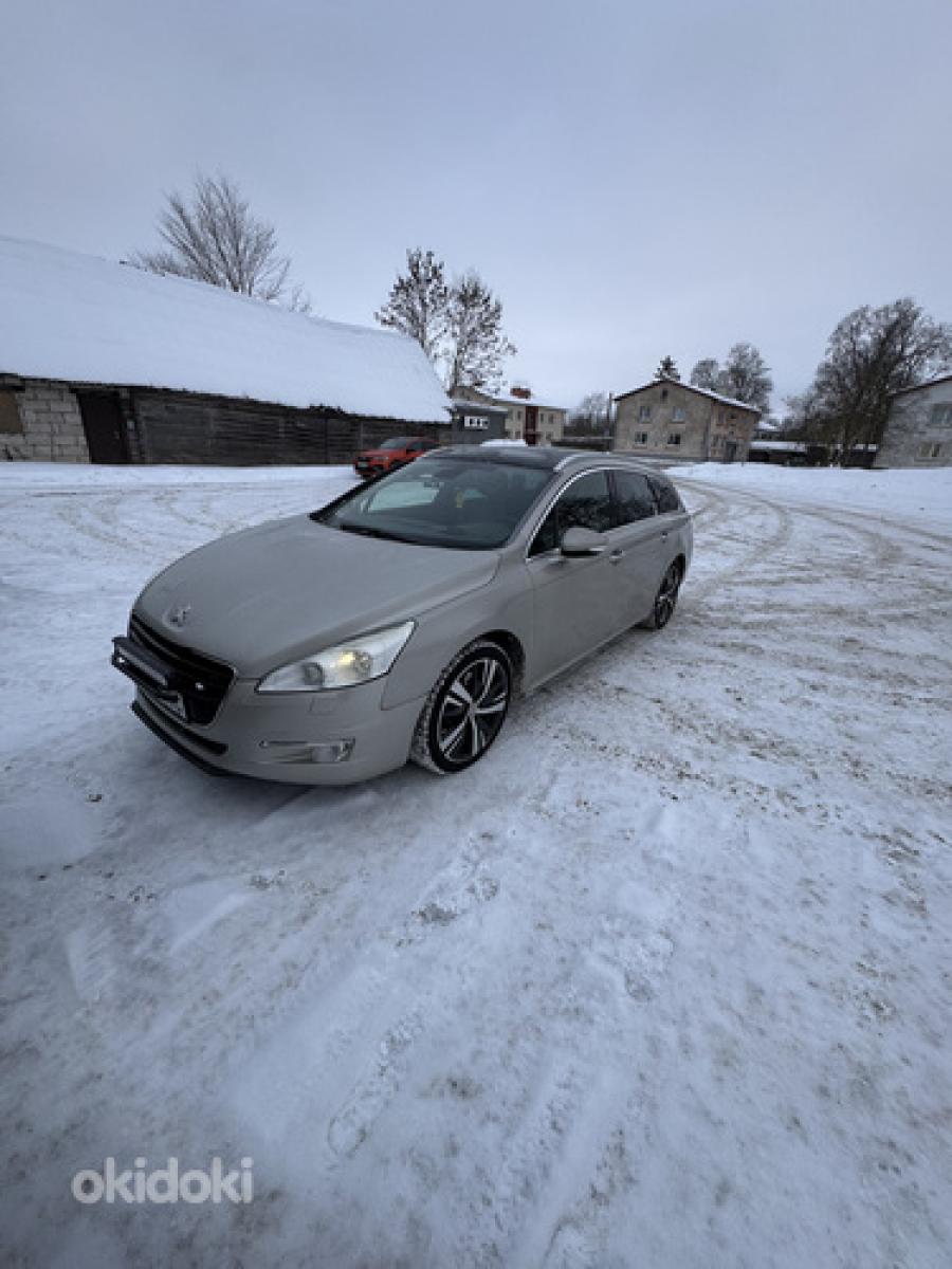 Grey Peugeot 508 2010 in Rakvere, with an engine capacity of 2.20 L and mileage of 465 thousand km for 4500 €, photo 6 on AUTOMOTO.COM.LV