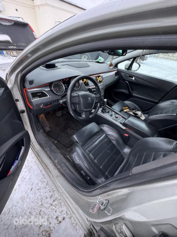Grey Peugeot 508 2010 in Rakvere, with an engine capacity of 2.20 L and mileage of 465 thousand km for 4500 €, photo 6 on AUTOMOTO.COM.LV