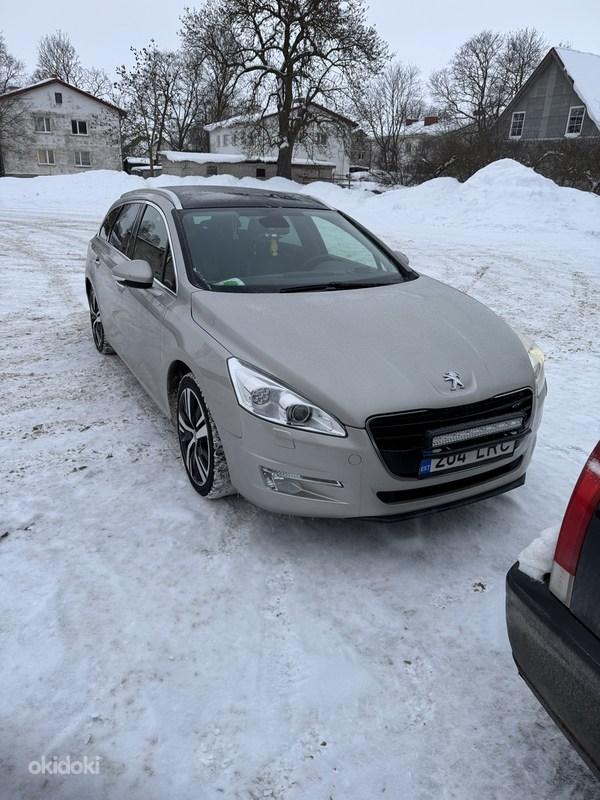 Grey Peugeot 508 2010 in Rakvere, with an engine capacity of 2.20 L and mileage of 465 thousand km for 4500 €, photo 7 on AUTOMOTO.COM.LV