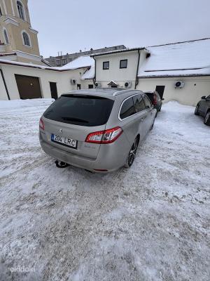 Grey Peugeot 508 2010 in Rakvere, with an engine capacity of 2.20 L and mileage of 465 thousand km for 4500 €, photo 10 on AUTOMOTO.COM.LV