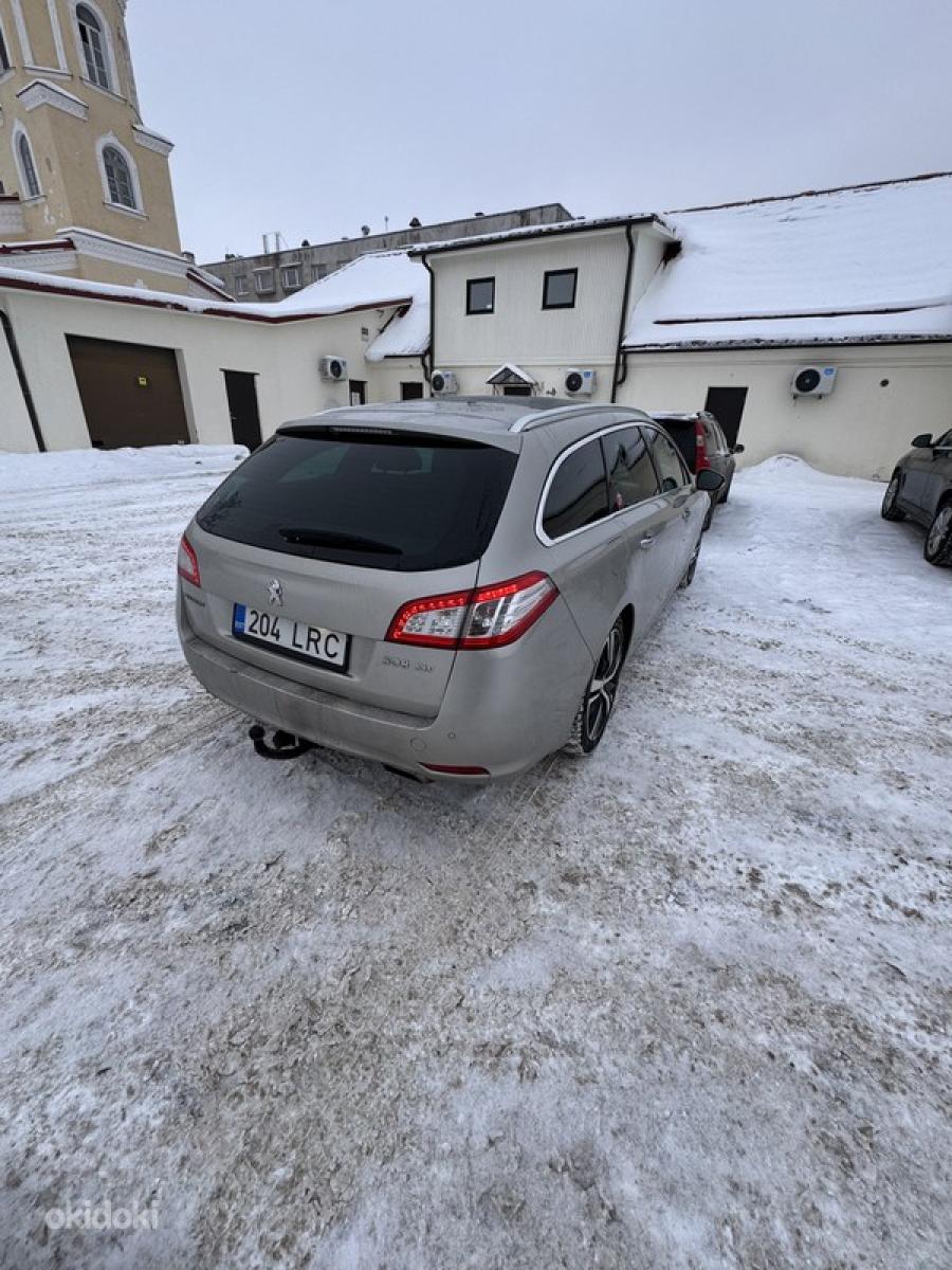 Grey Peugeot 508 2010 in Rakvere, with an engine capacity of 2.20 L and mileage of 465 thousand km for 4500 €, photo 10 on AUTOMOTO.COM.LV