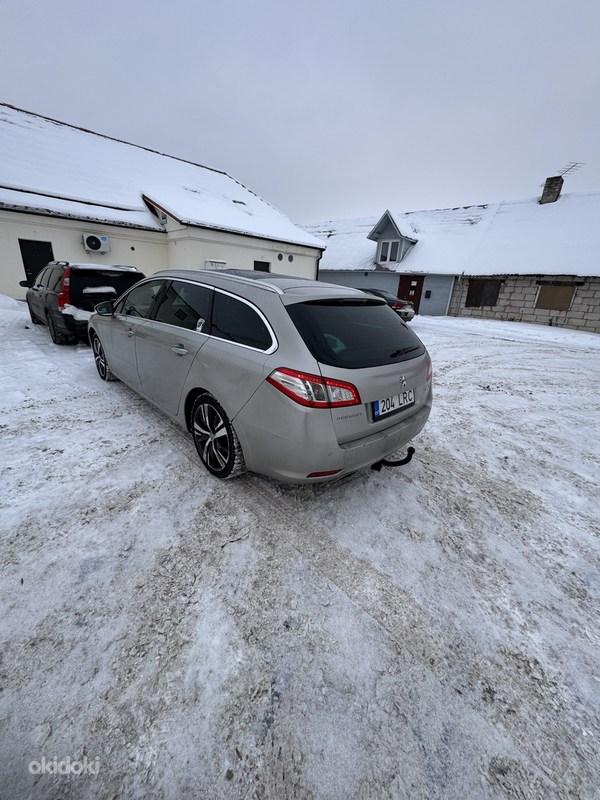 Grey Peugeot 508 2010 in Rakvere, with an engine capacity of 2.20 L and mileage of 465 thousand km for 4500 €, photo 10 on AUTOMOTO.COM.LV