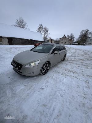 Grey Peugeot 508 2010 in Rakvere, with an engine capacity of 2.20 L and mileage of 465 thousand km for 4500 €, photo 12 on AUTOMOTO.COM.LV