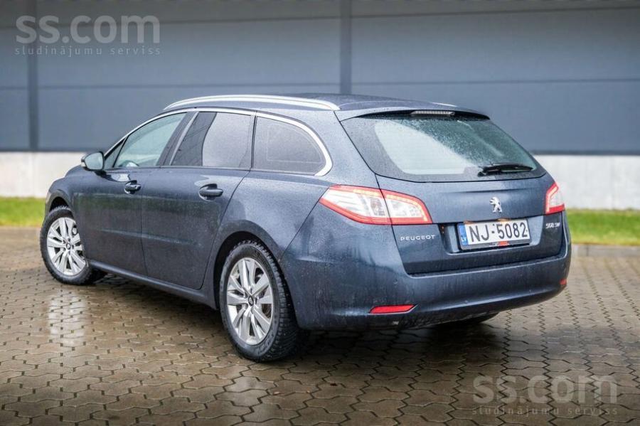 Pelēks Peugeot 508 2011 Rīga, ar dzinēja tilpumu 1.60 L un nobraukumu 347 tūkst. km par 3990 €, foto 6 vietnē AUTOMOTO.COM.LV