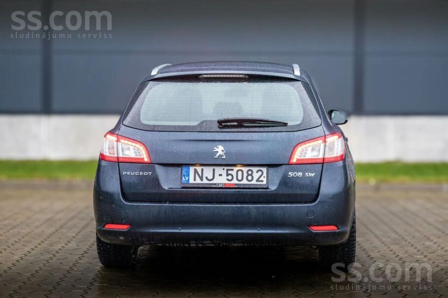 Pelēks Peugeot 508 2011 Rīga, ar dzinēja tilpumu 1.60 L un nobraukumu 347 tūkst. km par 3990 €, foto 10 vietnē AUTOMOTO.COM.LV