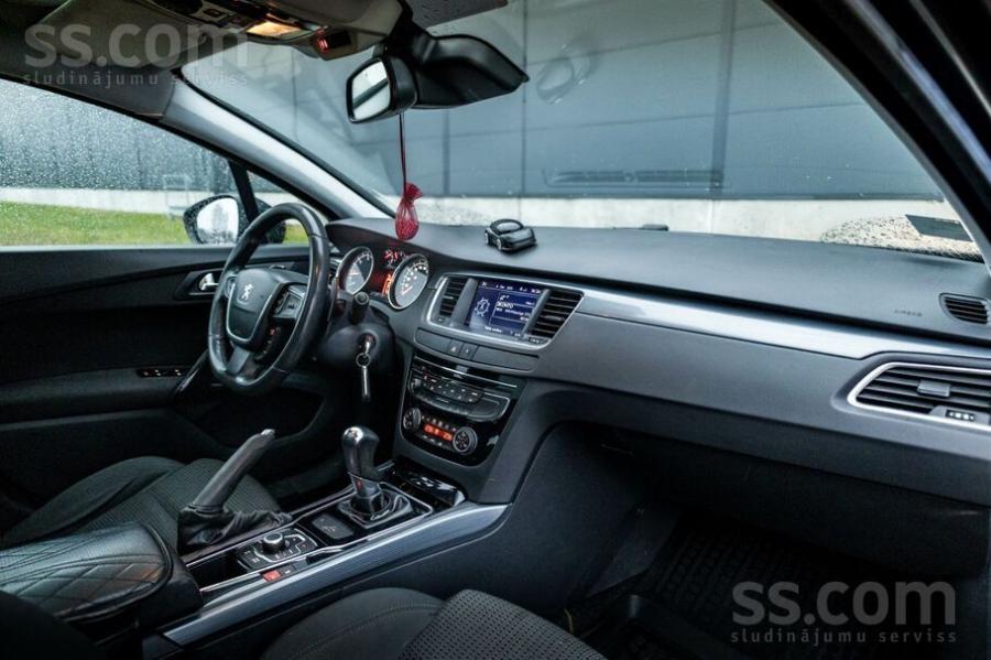 Pelēks Peugeot 508 2011 Rīga, ar dzinēja tilpumu 1.60 L un nobraukumu 347 tūkst. km par 3990 €, foto 13 vietnē AUTOMOTO.COM.LV
