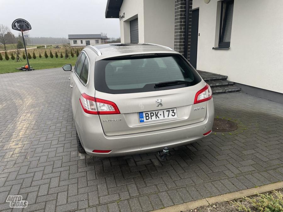 Grey Peugeot 508 2011 in Plunge, with an engine capacity of 1.60 L and mileage of 255 thousand km for 2800 €, photo 8 on AUTOMOTO.COM.LV