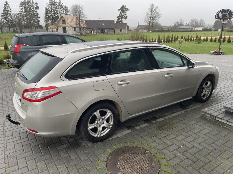 Grey Peugeot 508 2011 in Plunge, with an engine capacity of 1.60 L and mileage of 255 thousand km for 2800 €, photo 9 on AUTOMOTO.COM.LV