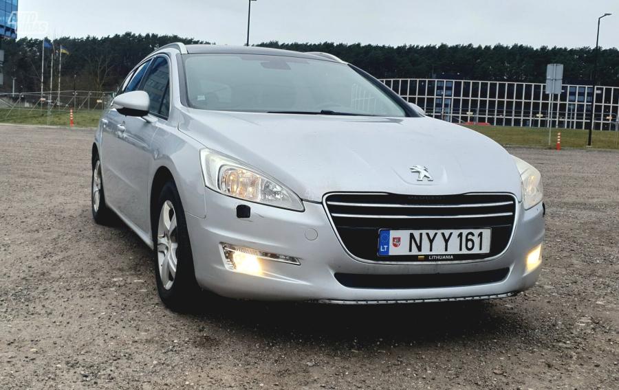 Grey Peugeot 508 2011 in Vilnius, with an engine capacity of 1.60 L and mileage of 250 thousand km for 1999 €, photo 4 on AUTOMOTO.COM.LV