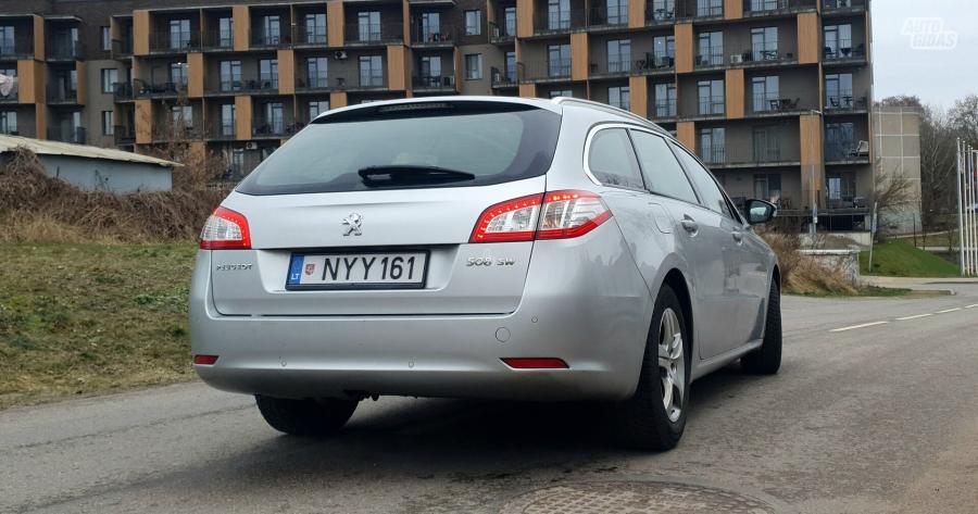Grey Peugeot 508 2011 in Vilnius, with an engine capacity of 1.60 L and mileage of 250 thousand km for 1999 €, photo 3 on AUTOMOTO.COM.LV