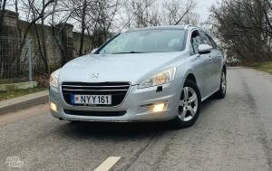 Pelēks Peugeot 508 2011 Viļņa, ar dzinēja tilpumu 1.60 L un nobraukumu 250 tūkst. km par 2200 €, foto  vietnē AUTOMOTO.COM.LV