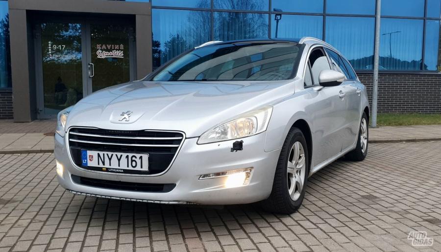 Pelēks Peugeot 508 2011 Viļņa, ar dzinēja tilpumu 1.60 L un nobraukumu 250 tūkst. km par 2250 €, foto 1 vietnē AUTOMOTO.COM.LV