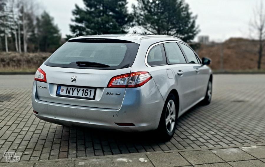 Pelēks Peugeot 508 2011 Viļņa, ar dzinēja tilpumu 1.60 L un nobraukumu 250 tūkst. km par 2250 €, foto 3 vietnē AUTOMOTO.COM.LV