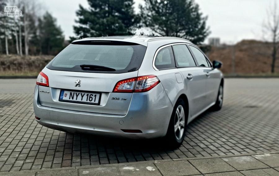 Grey Peugeot 508 2011 in Vilnius, with an engine capacity of 1.60 L and mileage of 250 thousand km for 2100 €, photo 3 on AUTOMOTO.COM.LV