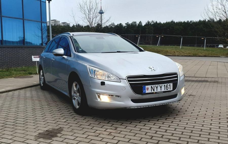 Grey Peugeot 508 2011 in Vilnius, with an engine capacity of 1.60 L and mileage of 250 thousand km for 2100 €, photo 4 on AUTOMOTO.COM.LV
