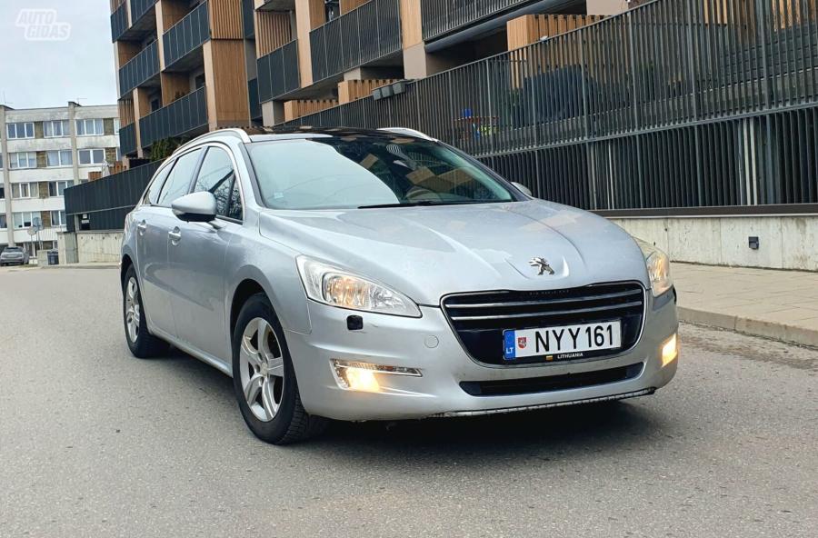 Pelēks Peugeot 508 2011 Viļņa, ar dzinēja tilpumu 1.60 L un nobraukumu 250 tūkst. km par 1999 €, foto 4 vietnē AUTOMOTO.COM.LV