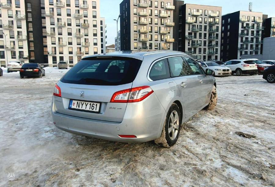 Grey Peugeot 508 2011 in Vilnius, with an engine capacity of 1.60 L and mileage of 250 thousand km for 2950 €, photo 2 on AUTOMOTO.COM.LV