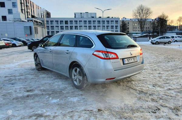 Grey Peugeot 508 2011 in Vilnius, with an engine capacity of 1.60 L and mileage of 250 thousand km for 2950 €, photo 3 on AUTOMOTO.COM.LV