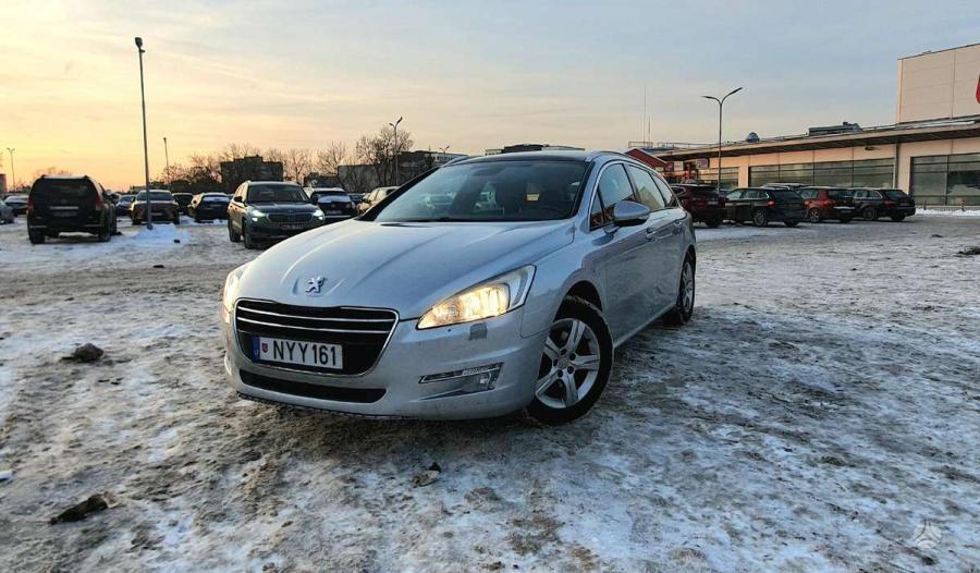 Grey Peugeot 508 2011 in Vilnius, with an engine capacity of 1.60 L and mileage of 250 thousand km for 2950 €, photo 4 on AUTOMOTO.COM.LV