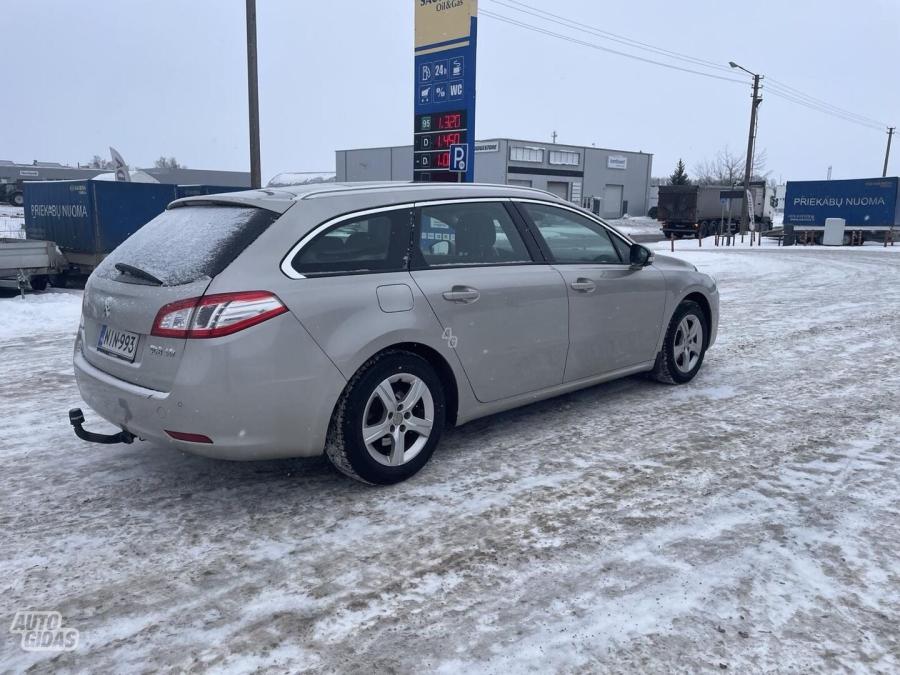 Grey Peugeot 508 2011 in Marijampole, with an engine capacity of 1.60 L and mileage of 240 thousand km for 3300 €, photo 6 on AUTOMOTO.COM.LV
