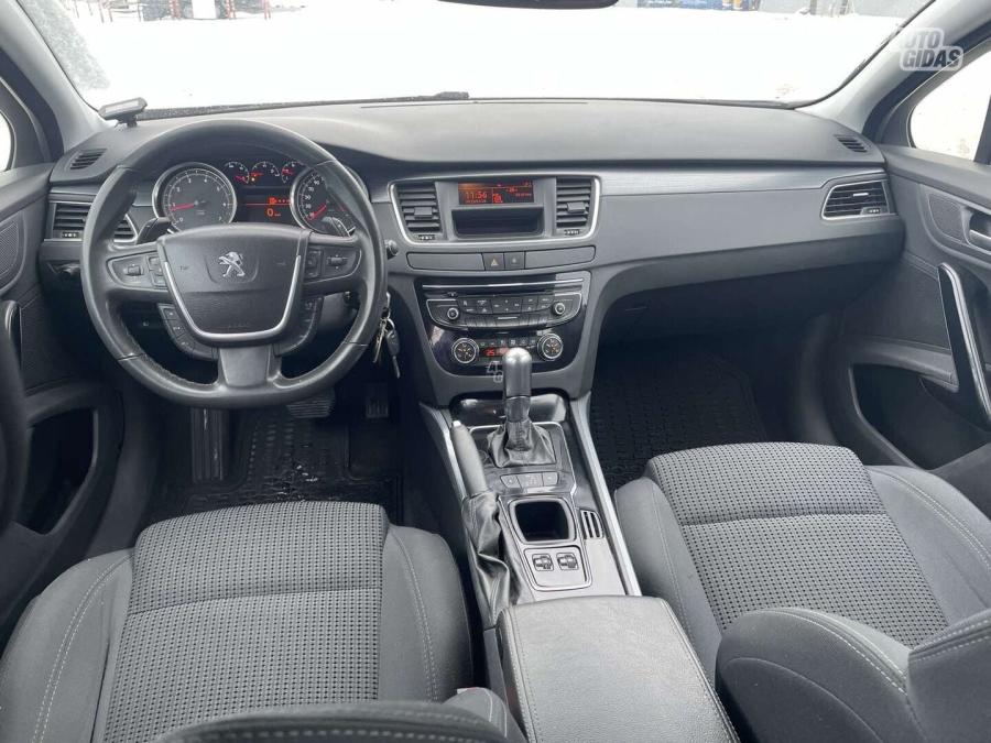 Grey Peugeot 508 2011 in Marijampole, with an engine capacity of 1.60 L and mileage of 240 thousand km for 3300 €, photo 14 on AUTOMOTO.COM.LV