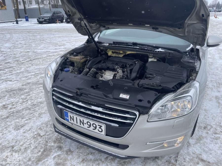 Grey Peugeot 508 2011 in Marijampole, with an engine capacity of 1.60 L and mileage of 240 thousand km for 3300 €, photo 23 on AUTOMOTO.COM.LV