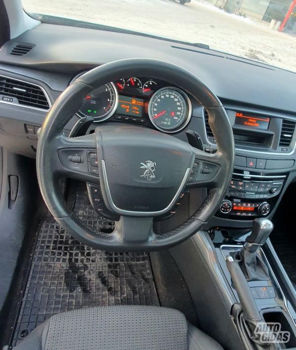 Grey Peugeot 508 2011 in Vilnius, with an engine capacity of 1.60 L and mileage of 250 thousand km for 2200 €, photo 7 on AUTOMOTO.COM.LV