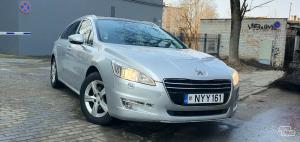 Grey Peugeot 508 2011 in Vilnius, with an engine capacity of 1.60 L and mileage of 250 thousand km for 1850 €, photo  on AUTOMOTO.COM.LV
