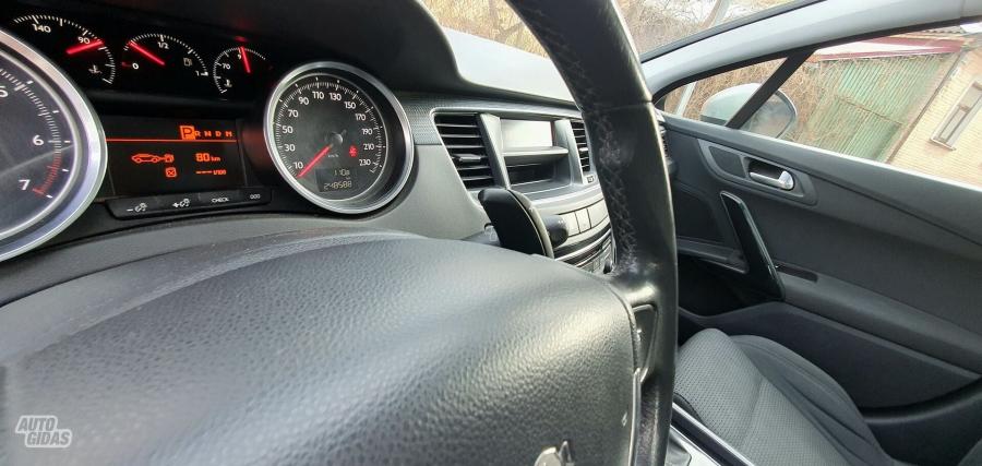 Pelēks Peugeot 508 2011 Viļņa, ar dzinēja tilpumu 1.60 L un nobraukumu 250 tūkst. km par 1850 €, foto 9 vietnē AUTOMOTO.COM.LV