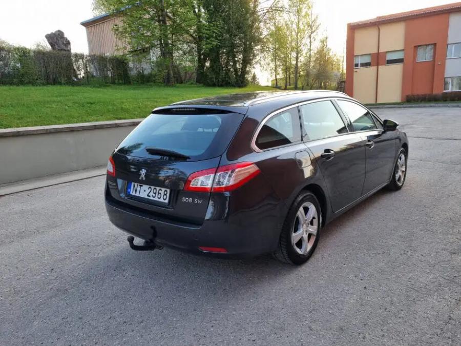 Pelēks Peugeot 508 2011 Jēkabpils, ar dzinēja tilpumu 2.00 L un nobraukumu 407 tūkst. km par 4550 €, foto 7 vietnē AUTOMOTO.COM.LV