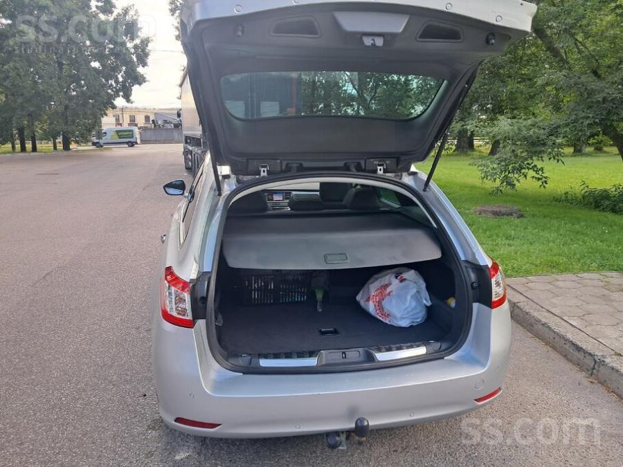 Pelēks Peugeot 508 2011 Rīga, ar dzinēja tilpumu 1.60 L un nobraukumu 200 tūkst. km par 3800 €, foto 14 vietnē AUTOMOTO.COM.LV