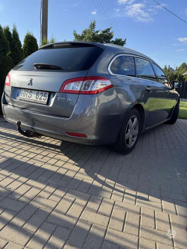 Pelēks Peugeot 508 2011 Šauļi, ar dzinēja tilpumu 2.00 L un nobraukumu 320 tūkst. km par 2500 €, foto 4 vietnē AUTOMOTO.COM.LV