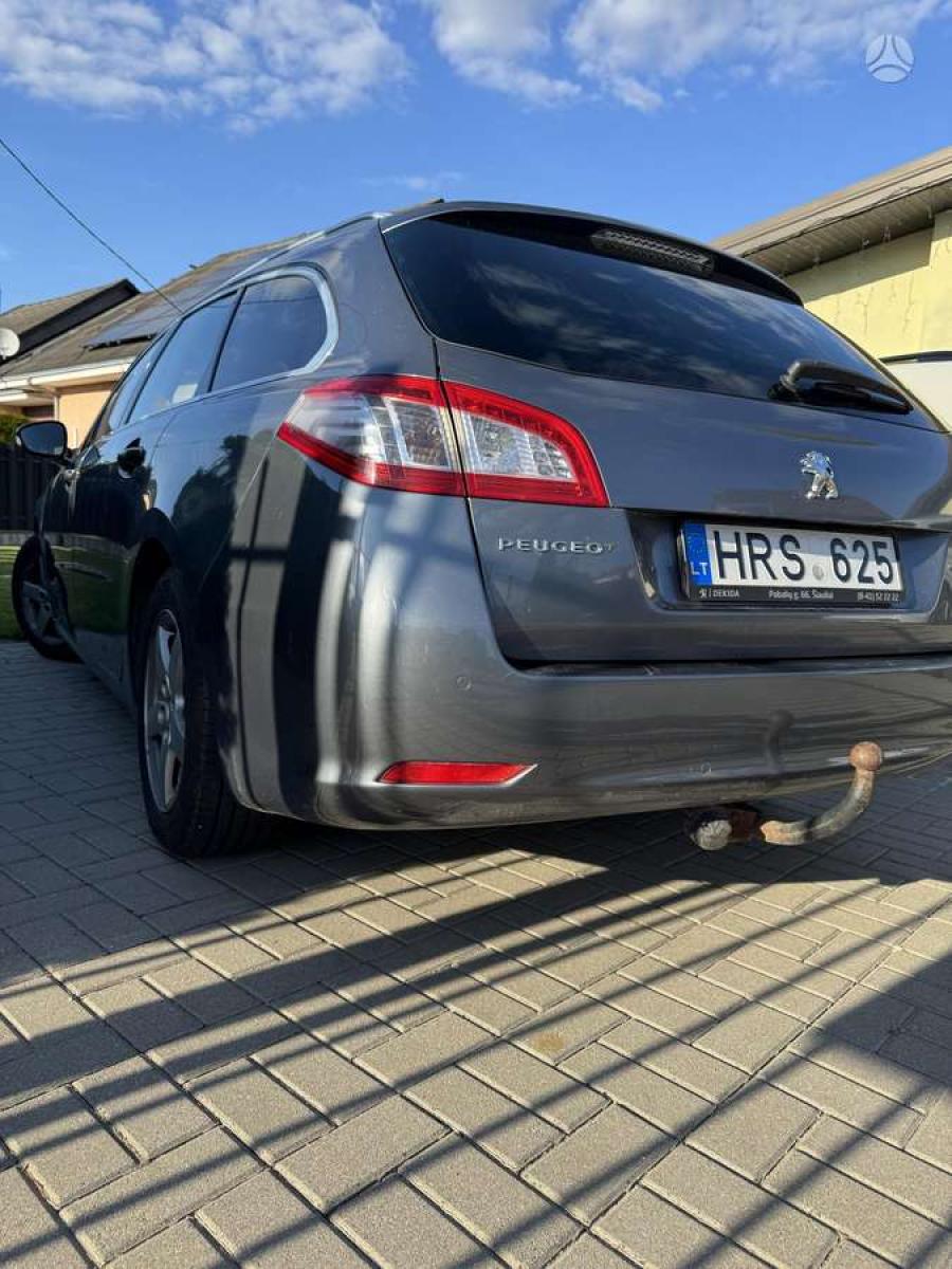 Grey Peugeot 508 2011 in Siauliai, with an engine capacity of 2.00 L and mileage of 320 thousand km for 2500 €, photo 5 on AUTOMOTO.COM.LV