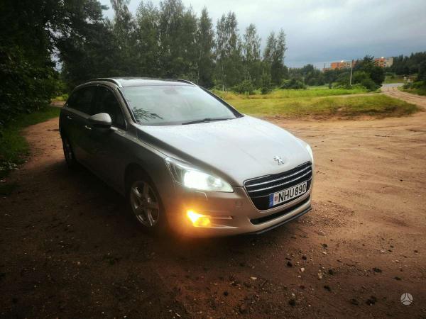 Grey Peugeot 508 2012 in Klaipeda, with an engine capacity of 1.60 L and mileage of 300 thousand km for 2650 €, photo 9 on AUTOMOTO.COM.LV