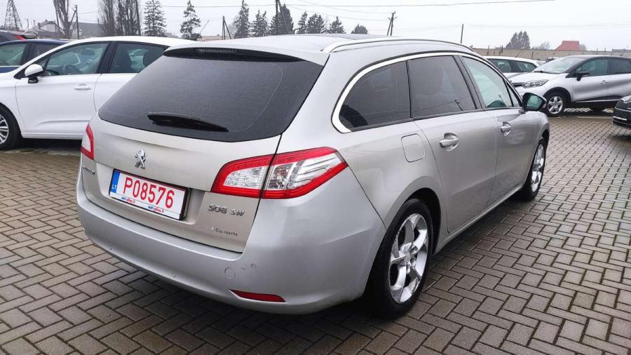 Pelēks Peugeot 508 2012 Tauragė, ar dzinēja tilpumu 1.56 L un nobraukumu 275 tūkst. km par 2999 €, foto 2 vietnē AUTOMOTO.COM.LV