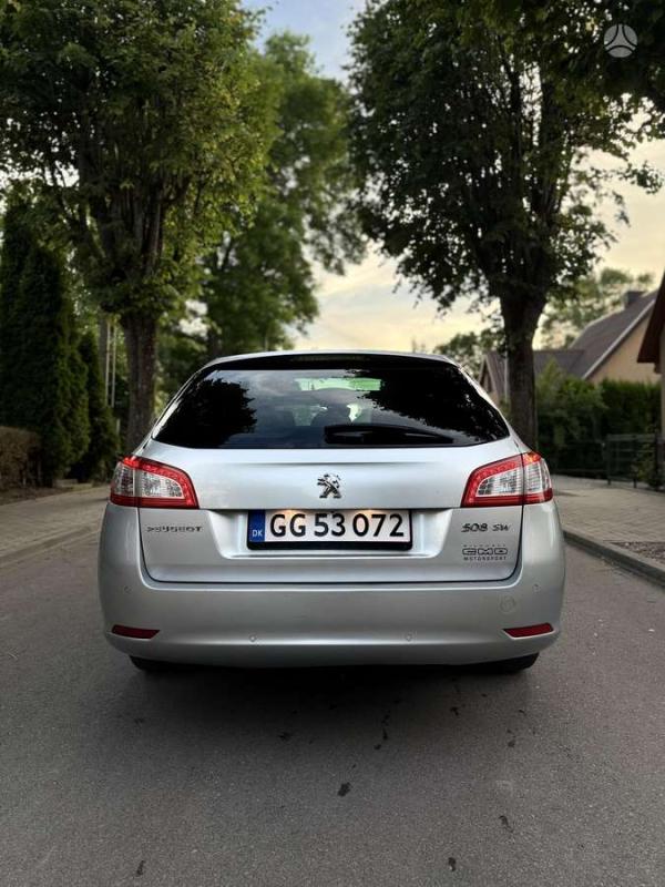 Pelēks Peugeot 508 2012 Klaipėda, ar dzinēja tilpumu 2.00 L un nobraukumu 438 tūkst. km par 3887 €, foto 8 vietnē AUTOMOTO.COM.LV