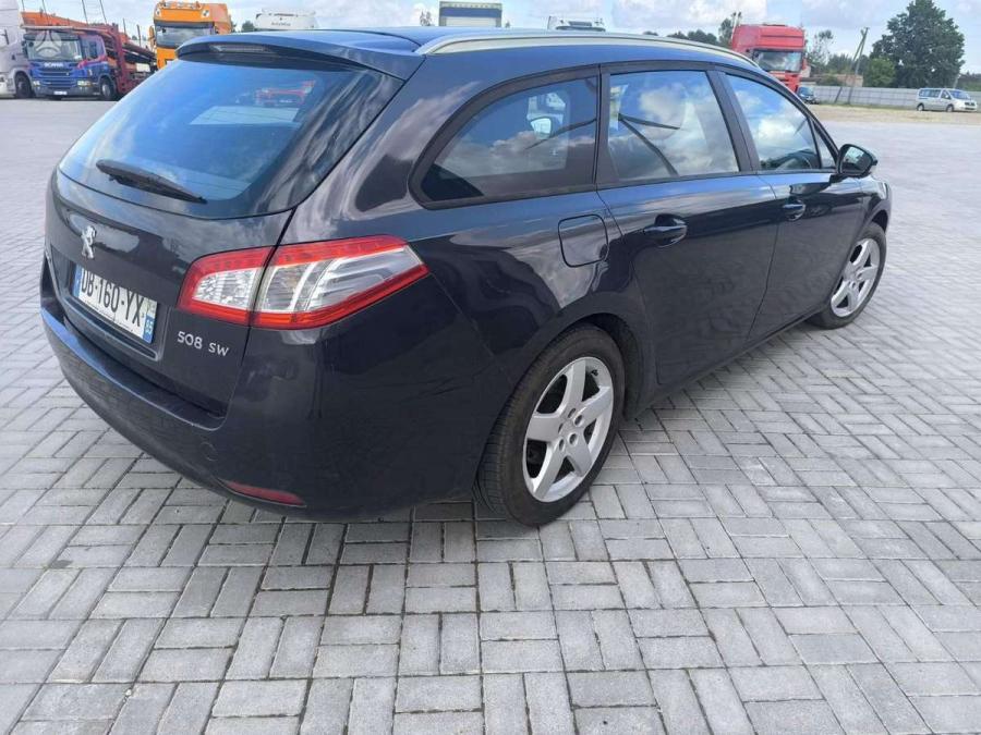 Pelēks Peugeot 508 2012 Tauragė, ar dzinēja tilpumu 1.56 L un nobraukumu 305 tūkst. km par 3200 €, foto 4 vietnē AUTOMOTO.COM.LV